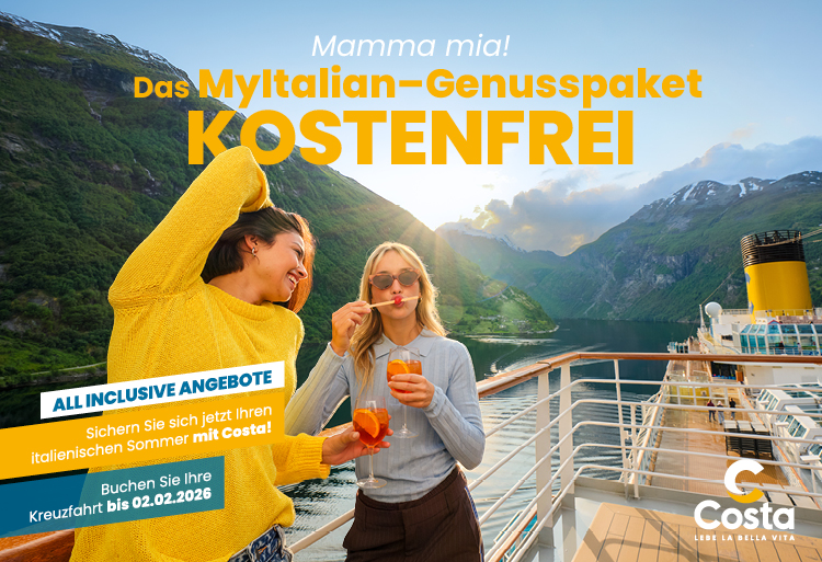 Costa extra Zugang beantragen